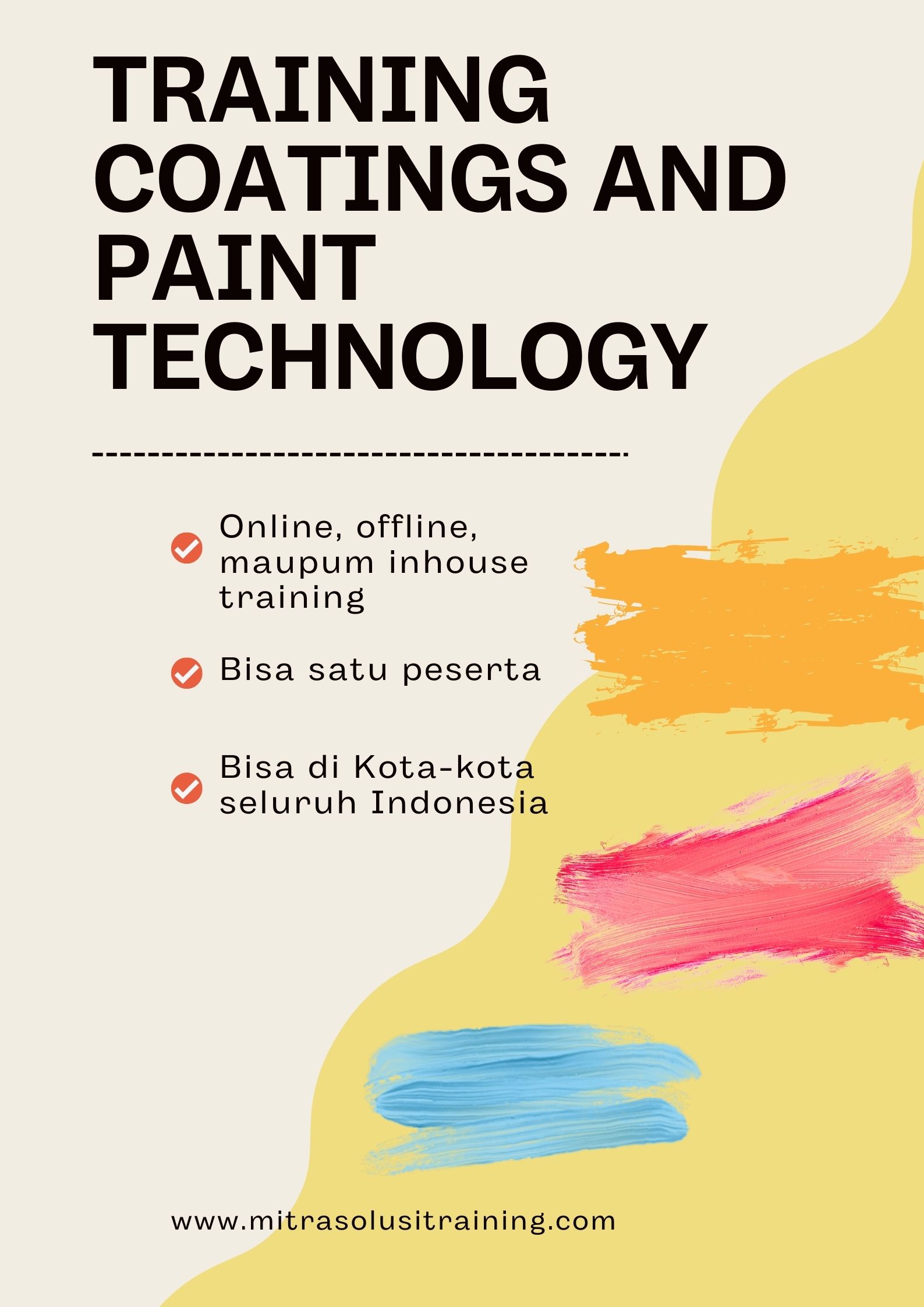 TRAINING ONLINE COATINGS AND PAINT TECHNOLOGY